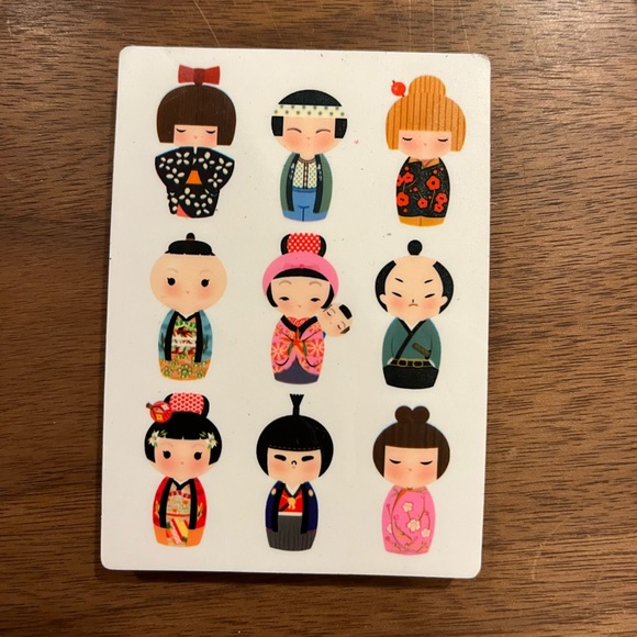 Office | Bundle Of Kokeshi Figures Erasers And The Thomas Jefferson ...